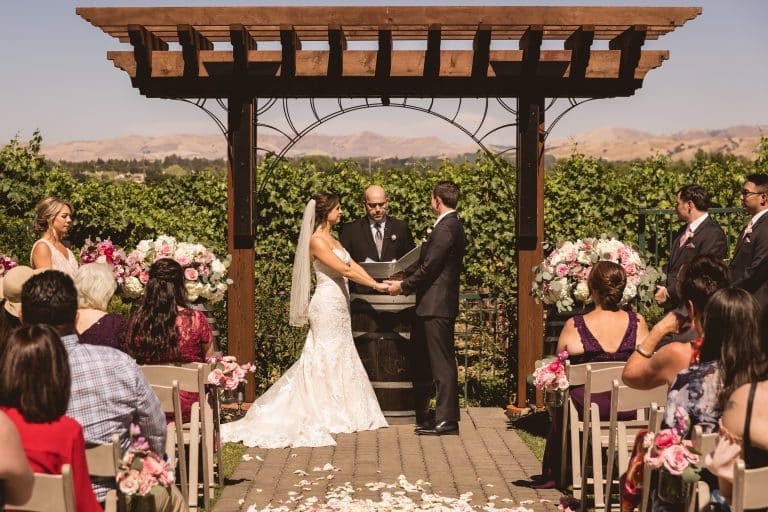 Palm Event Center Wedding | Alex + Brian - Fantasy Sound Event Services